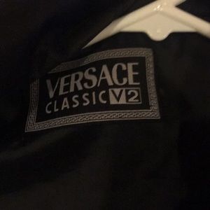 Versace | Jackets & Coats | Versace Vintage Windbreaker Style Jacket ...